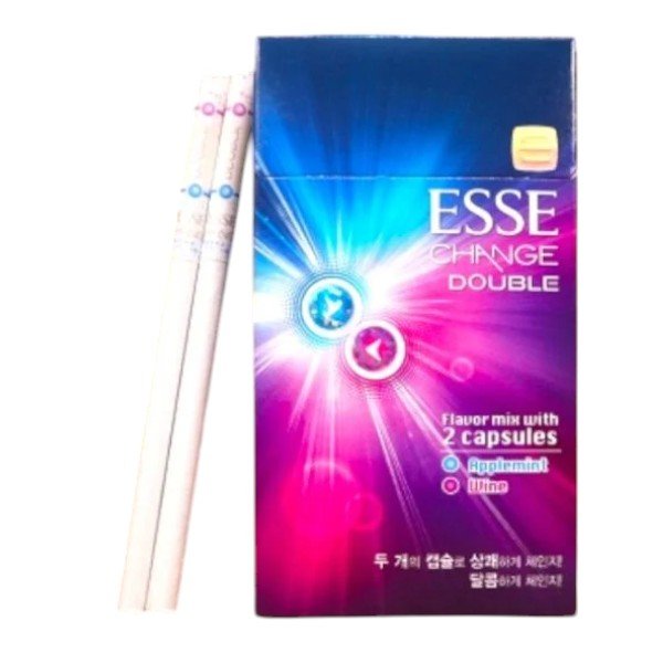 บุหรี่นอก Esse Change Double Wine Apple Mint ส่งฟรี - 260hutnd.net