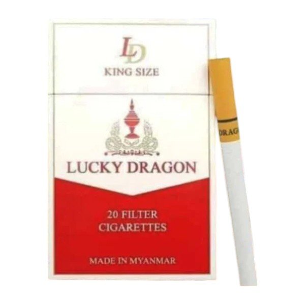 บุหรี่พม่า Lucky Dragon Red ส่งฟรี - 260hutnd.net